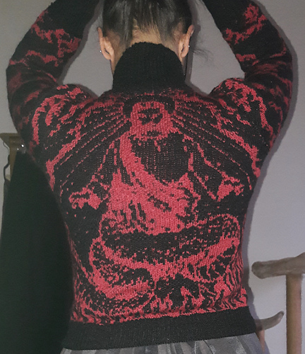 Ravelry: MODESTLY SATANIC pattern by Lina Lindh