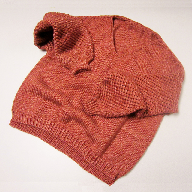 Ravelry: kimmyz's Mesh Sleeve Jumper (Test Knit)