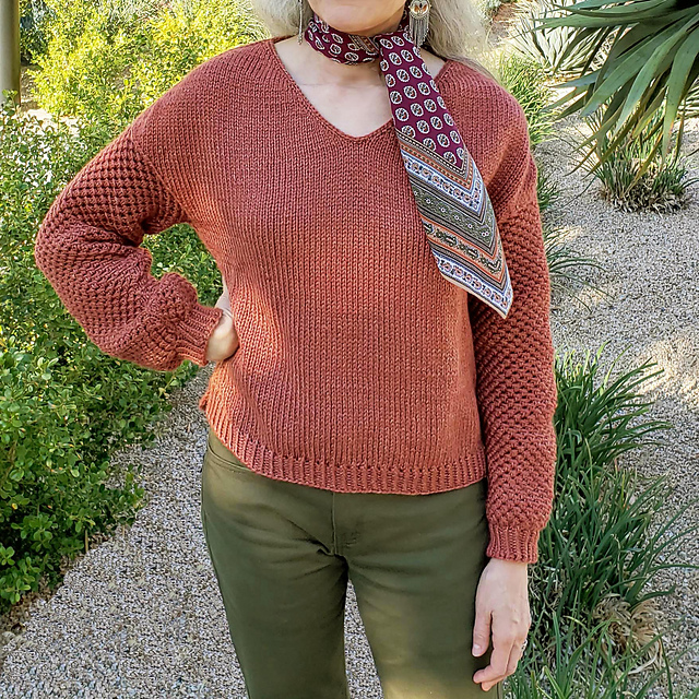 Ravelry: kimmyz's Mesh Sleeve Jumper (Test Knit)