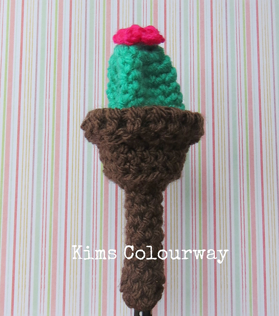 Ravelry: Cactus Pencil Topper pattern by Kims Colourway