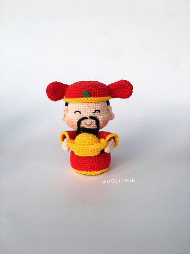 Ravelry: Lu xing (Fu_Lu_Shou) pattern by Kim Thao