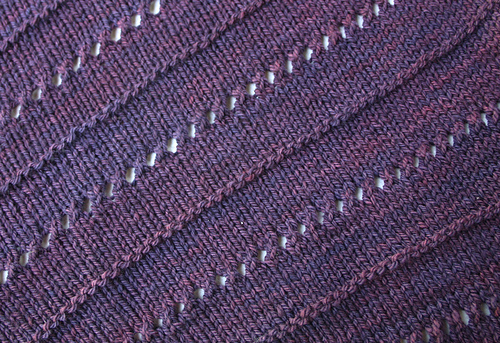 Ravelry: Swerve Shawl pattern by Kira Dulaney