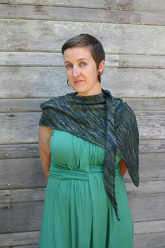 Ravelry: Swerve Shawl pattern by Kira Dulaney