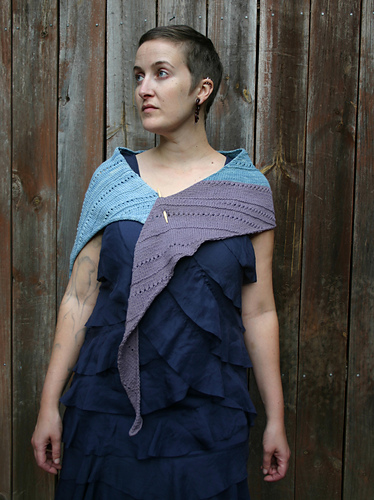 Ravelry: Swerve Shawl pattern by Kira Dulaney