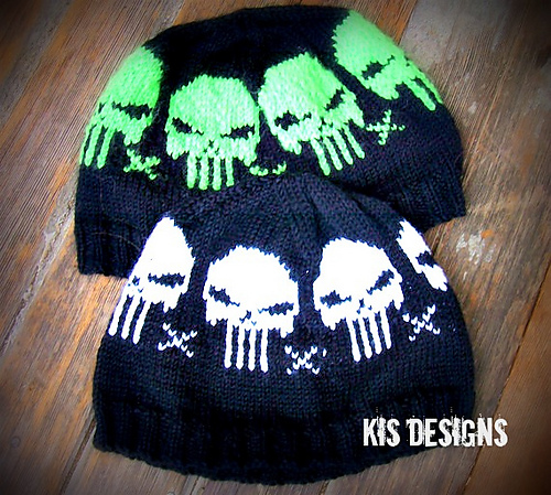 Ravelry: Skully Cap for Babies, Kids, and Adults pattern by Kelly Forster
