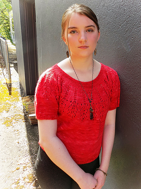 Ravelry: Hi Lo Tee pattern by Kelly Forster