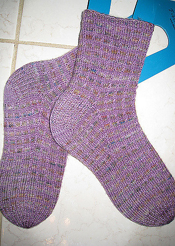 Ravelry: Stained Glass Socks pattern by Elise Duvekot