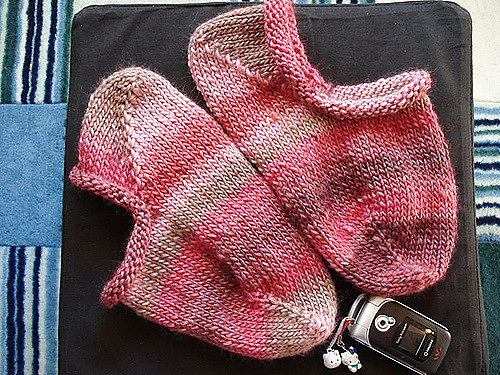 Ravelry: Keep Away Felted Slippers pattern by Karen Harper