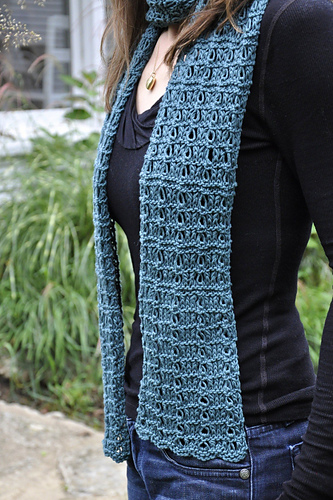 Ravelry: Garden Gate Scarf pattern by Elizabeth Mautz-Redmann