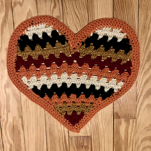Ravelry: Heart Shaped Cloth pattern by Tamara Kelly