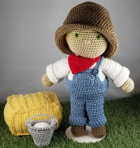 Ravelry: Pookie Farm Boy Outfit pattern by Kelli's Kreations