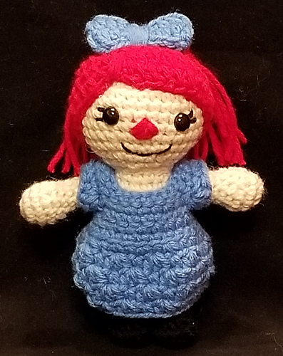 Ravelry: Dimples' Rag Doll Outfits pattern by Kelli's Kreations