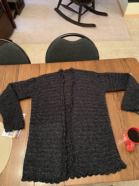 Ravelry: Kelly's Double Crochet Cardigan pattern by Kelly Zahn