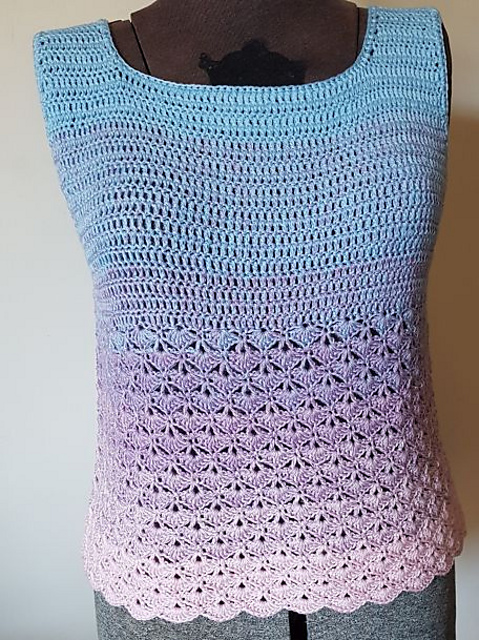 Ravelry: Sweet Shells Top pattern by Klassyrags