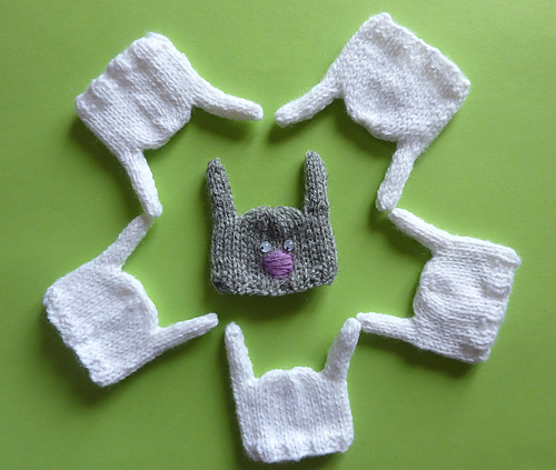Ravelry: Funny Bunny Egg Cap pattern by Iryna Klionava
