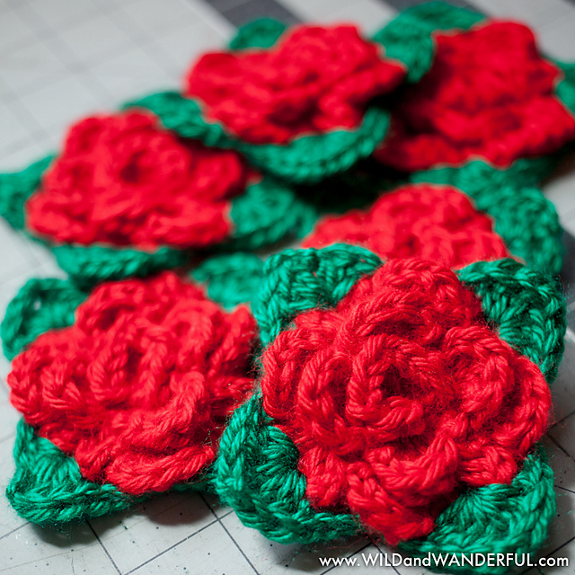 Ravelry: Granny Square Rose pattern by Katy McKinley
