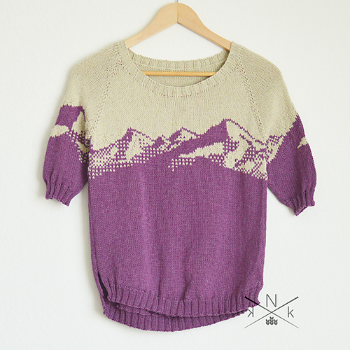 Ravelry: Mountain Range Sweater pattern by Natalie Meredith