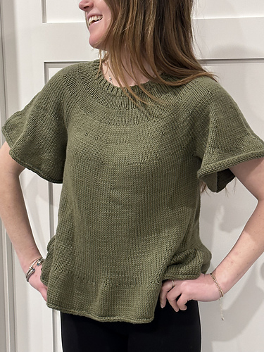 Ravelry: Adult Cotton Candy Tee pattern by Kalley Reedy