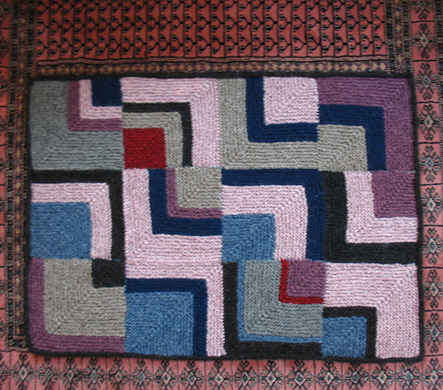 Ravelry: Simple Corner-Out Mitered Square pattern by Joan Marie