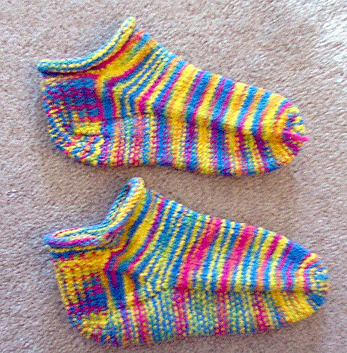 Ravelry: Fast Florida Footies in 8 sizes pattern by Lynn DT Hershberger