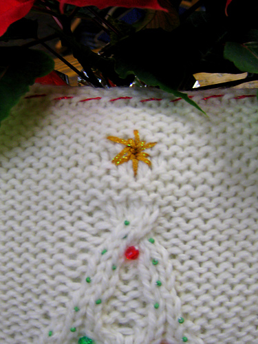 Ravelry: Cabled Christmas Tree Pillow pattern by Aria Reynolds