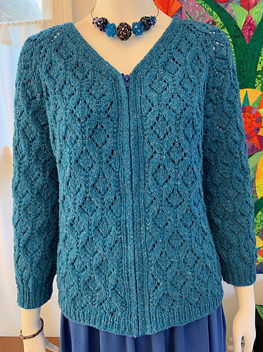 Ravelry: Tulips Cardigan pattern by Jeri Riggs