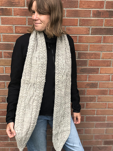 Ravelry: Braided River Scarf pattern by Nell Kirchhoff