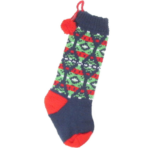 Ravelry: Long Ornament Knit Christmas Stocking pattern by Robin Denney