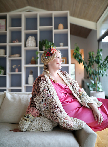 Ravelry: Garden Party Sweater pattern by Cheryl Kubat