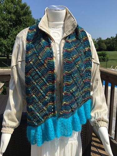 Ravelry: Tidal Streams pattern by Ilga Leja
