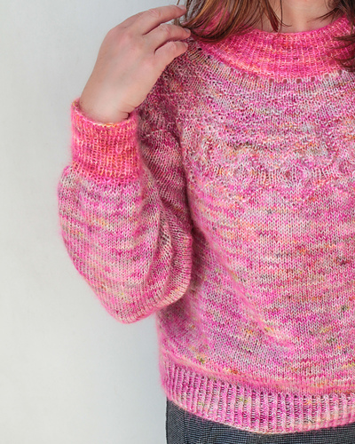 Ravelry: Pink Lady Sweater pattern by Knitting For Breakfast