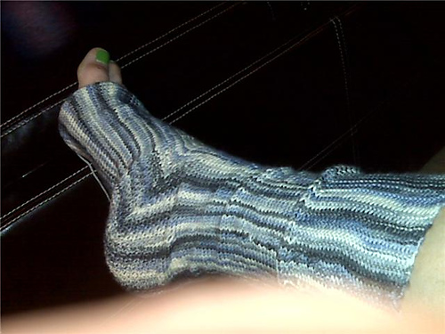 Ravelry: Sideways Socks pattern by Sandi Rosner