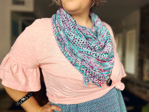 Ravelry: Rebel Girl Shawl pattern by Lesley Anne Robinson