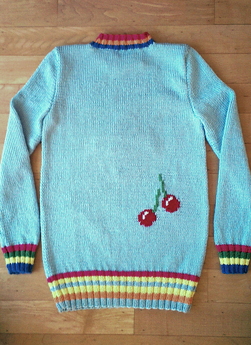 Ravelry: cupcake sweater pattern by Betsy Duitscher