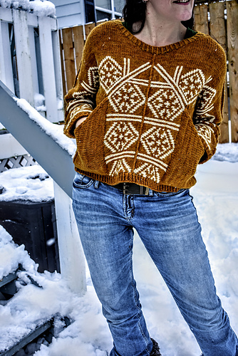 My origami sweater is done! : r/knitting