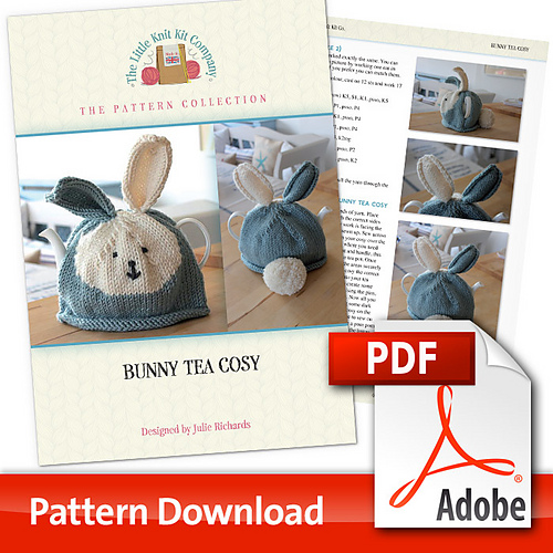 Ravelry: Bunny Rabbit Tea Cosy pattern by Julie Richards