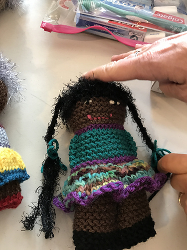 Ravelry: Peace Pal With Skirt pattern by Women4Women Knitting4Peace