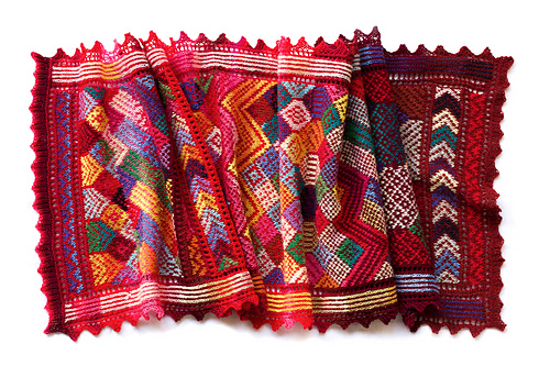 Ravelry: Kurdish Shawl pattern by Kieran Foley