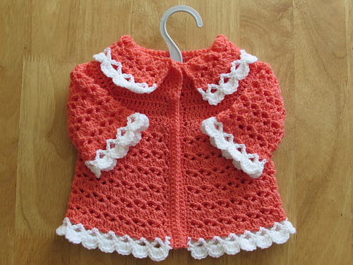 Ravelry: Crochet 3 piece matinee Set JC03A pattern by Justcrochet Designs