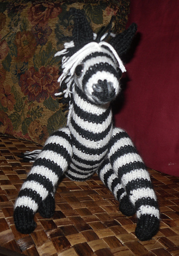 Ravelry: Zebra pattern by Kath Dalmeny