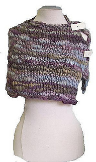 Ravelry: Quick Buttoned Capelet pattern by Haley Waxberg