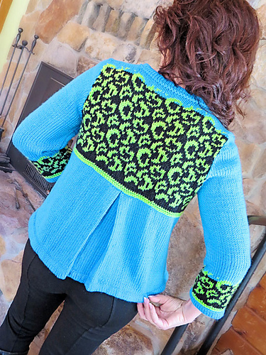 Ravelry: Ocelot Jacket pattern by Hélène Rush