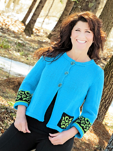 Ravelry: Ocelot Jacket pattern by Hélène Rush