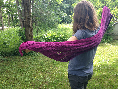 Ravelry: Down the Rabbit Hole Shawl pattern by Rachel Stecker