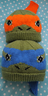 Ravelry: Ninja Turtle Beanie pattern by Knits-r-us