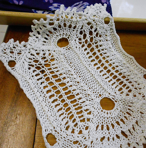 Ravelry: Angel Wings Dish Cloth or Table Runner pattern by Stephanie ...