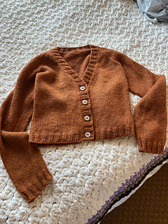 Ravelry: knitsbydaya's V-Neck Cardi