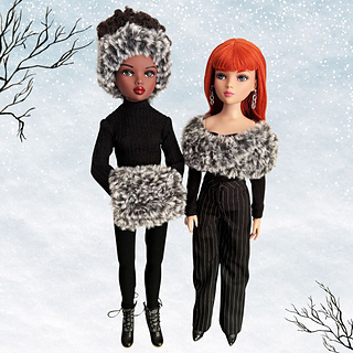 Ravelry: Winter Fur for Ellowyne Wilde pattern by Michelle knits4dolls
