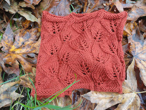 Ravelry: Growing Leaves Cowl pattern by Meghan Macko