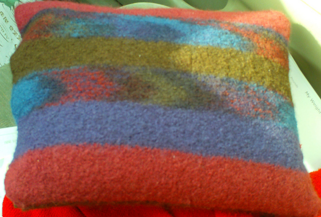 Ravelry: Felted Pillows pattern by Carolyn Pfeifer